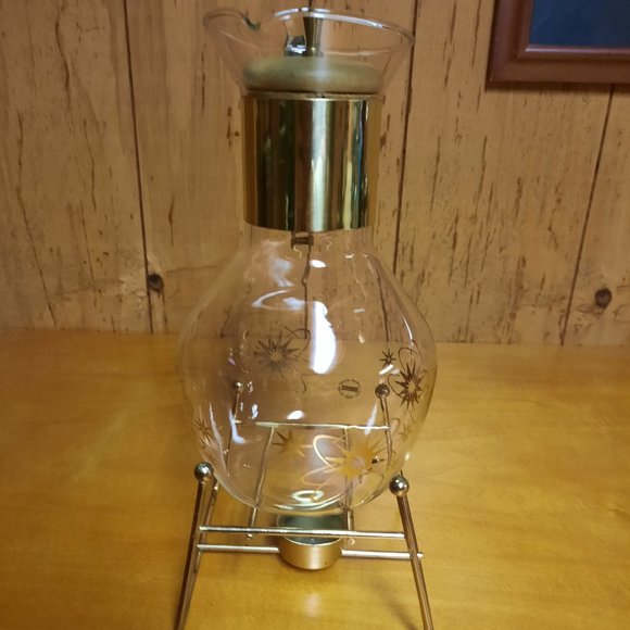 Corningware | Kitchen | Vintage Corning Glass Coffee Pot With Original ...